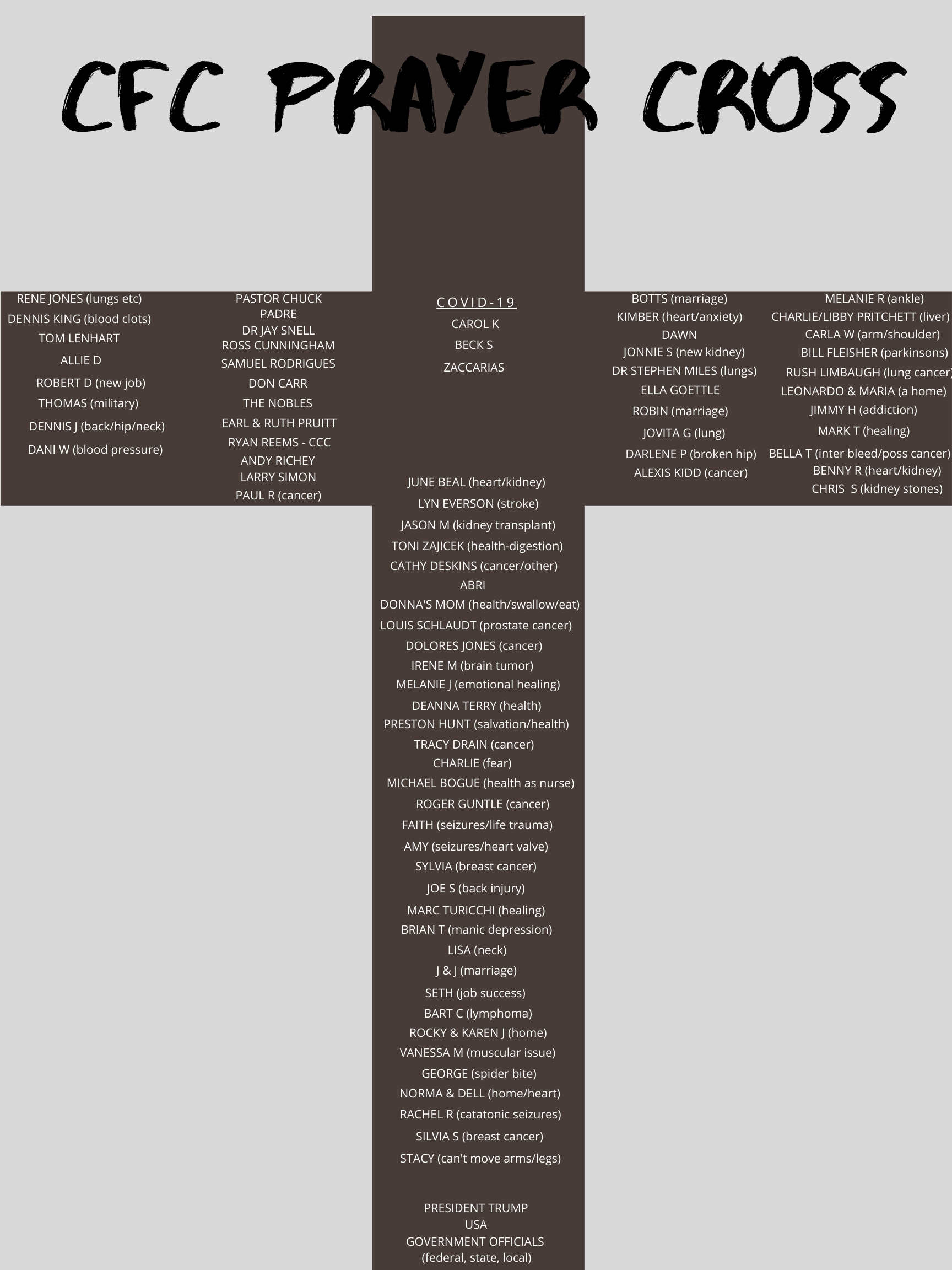 Prayer Cross - Christian Family Church